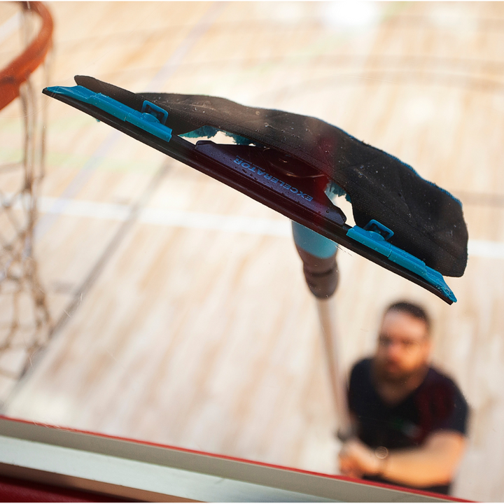 Hardwood Court Cleaning by Courtclean